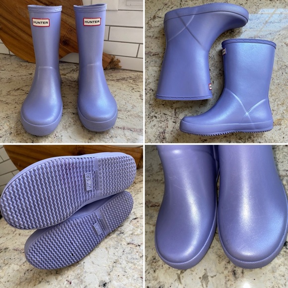 Hunter | Shoes | Hunter Kids My First Classic Boot Lavender Purple ...